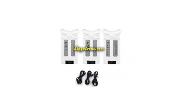 Battery 3 USB Charger 3 for the Potensic T25 T2591